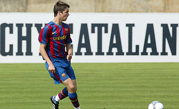 F.C Barcelona Blog: Third generation Cruyff makes his debut for FC ...